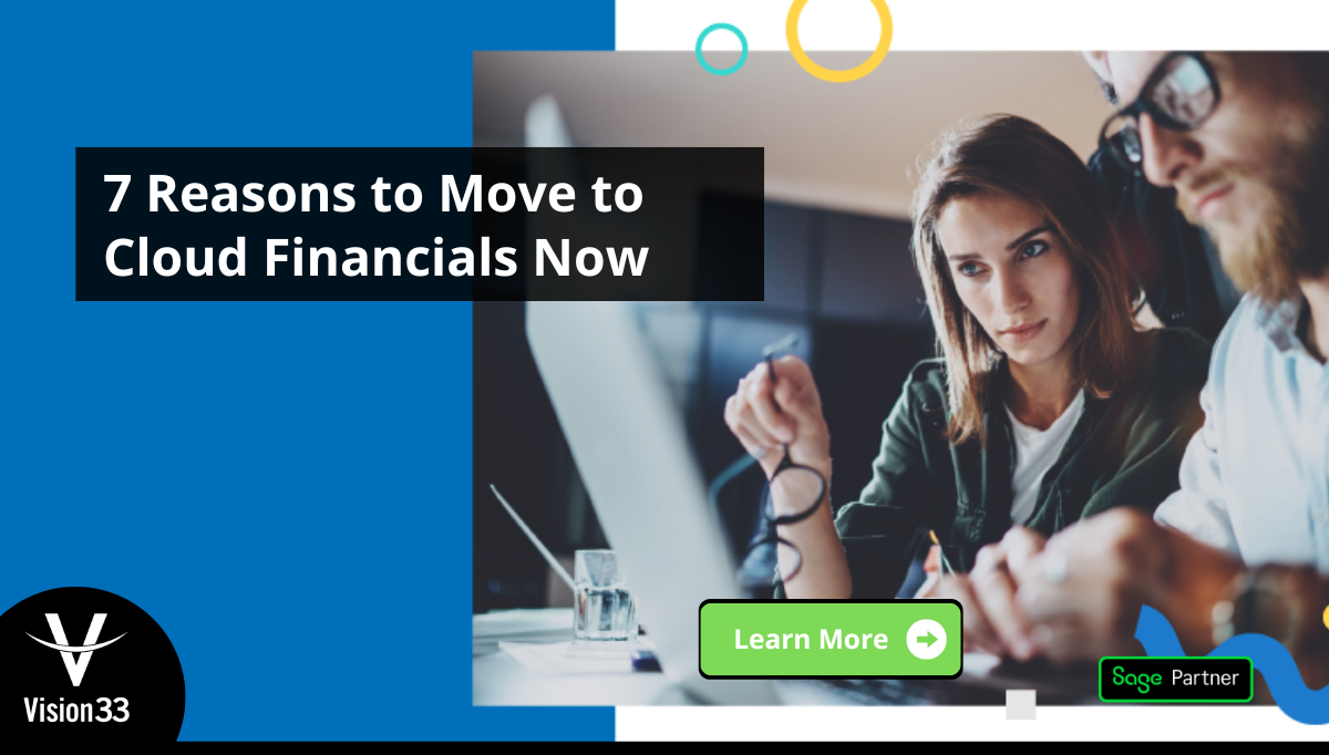 7 Reasons to Move to Cloud Financials