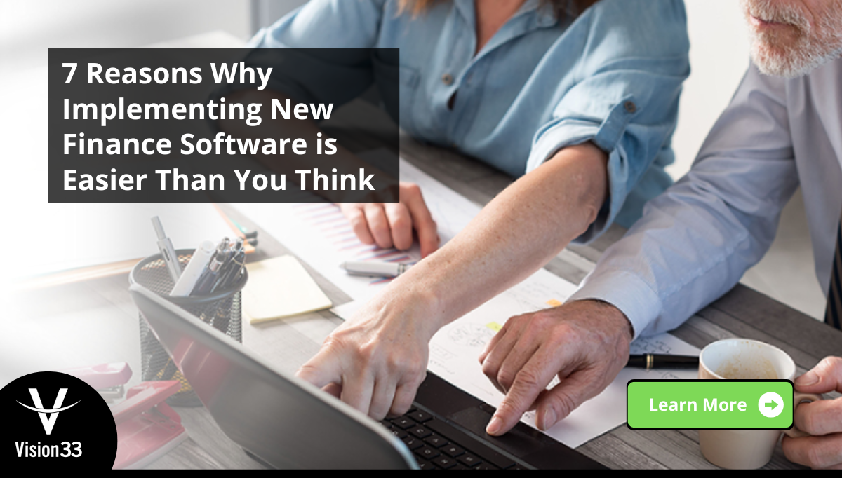 7 reasons why implementing new finance software is easier than you think