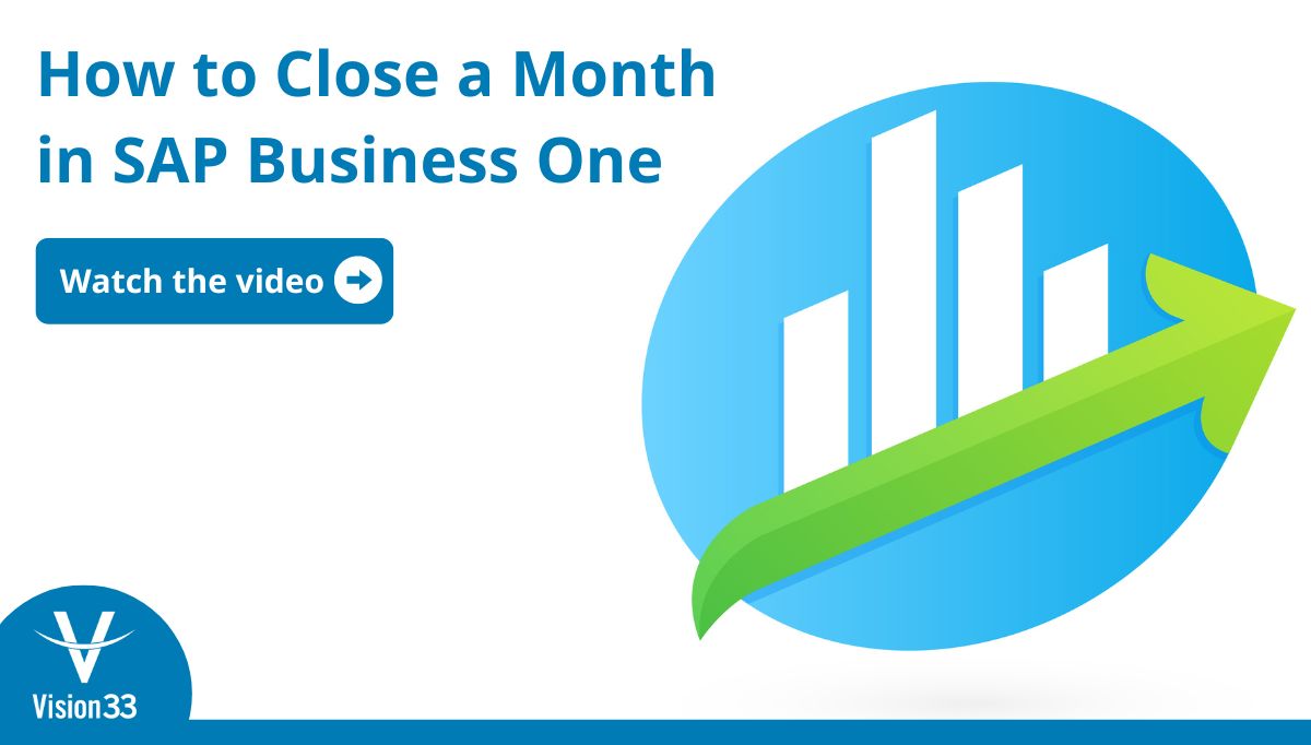 Month-End Closing Procedures in SAP Business One Recording